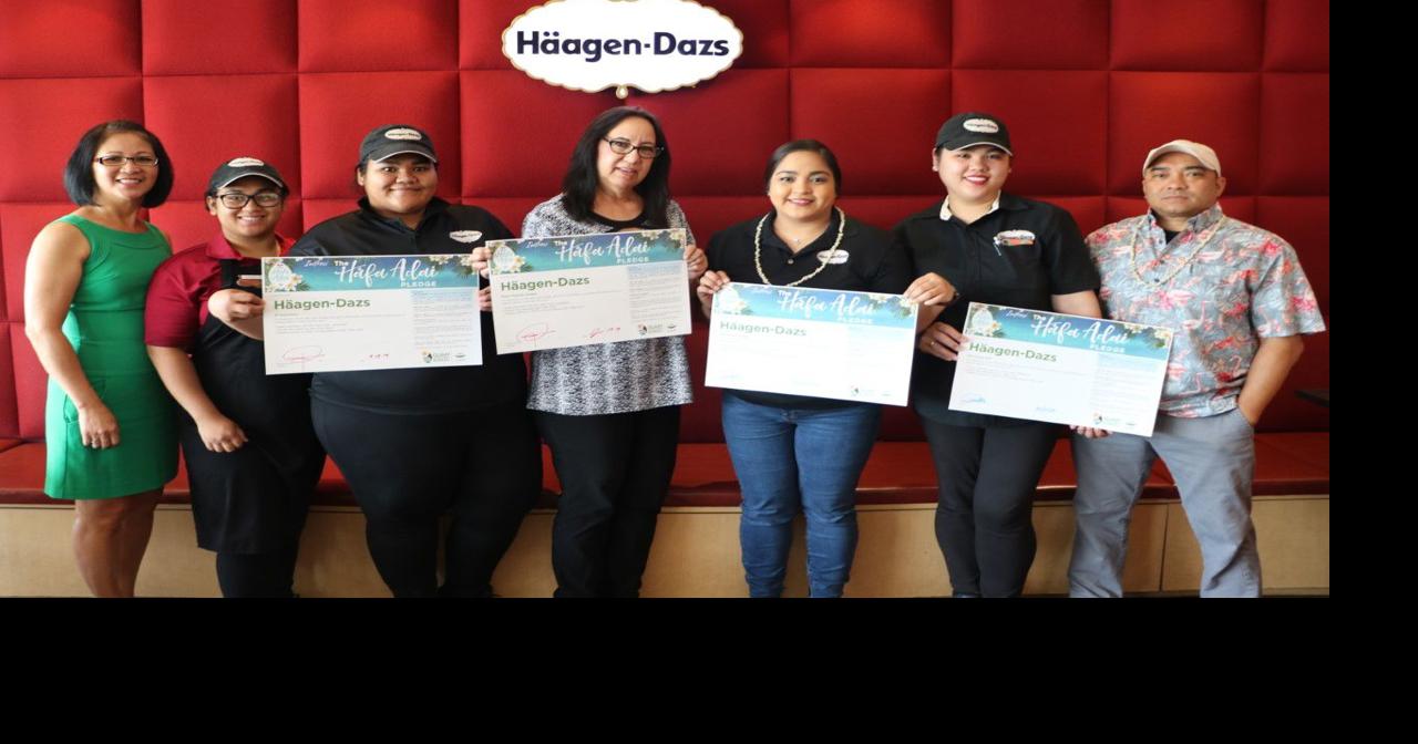 Häagen-Dazs signs Håfa Adai pledge | Guam Business | postguam.com