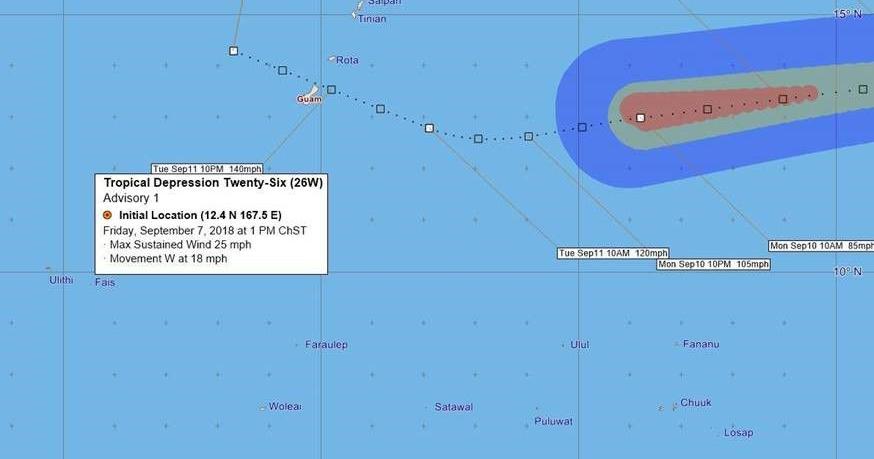 FEMA team deployed to Guam, tropical depression monitored | Local News ...