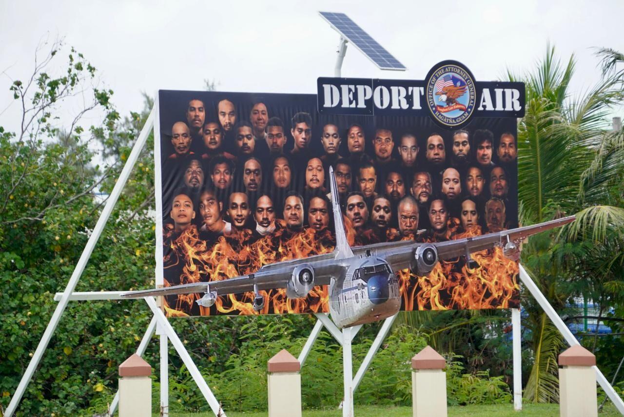 OAG: New billboard urges deportation for non-U.S. inmates | Guam News ...