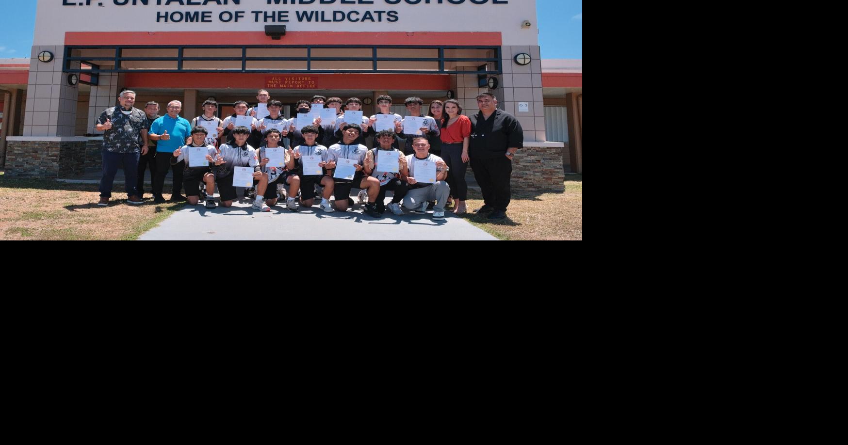 Luis P. Untalan Wildcats honored for ISA Middle School Boys Basketball ...