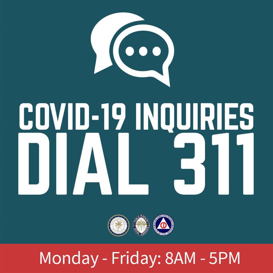 Have questions related to COVID-19? Call 311 | Local News | postguam.com
