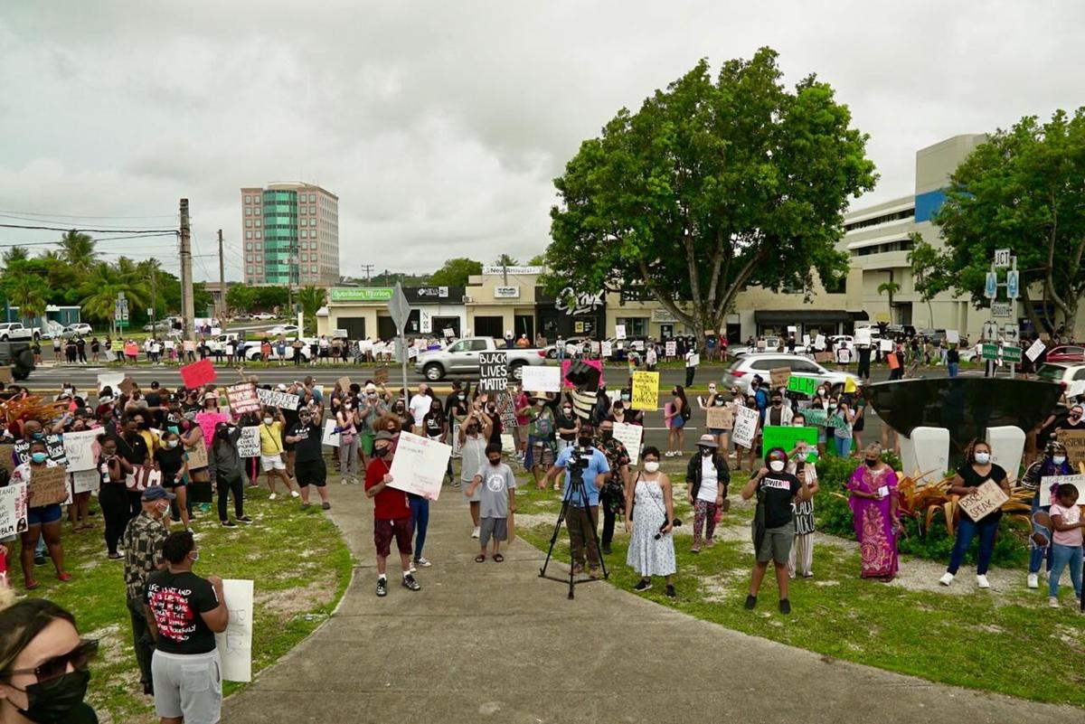 Hundreds protest on Guam – peacefully | Guam News | postguam.com