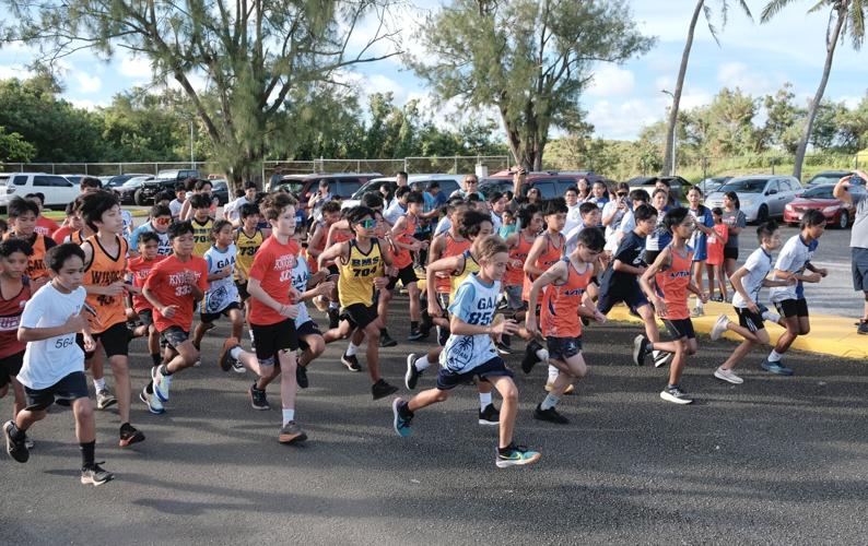 SPORTS: Young runners gather in Inalåhan for cross-country All-Island ...