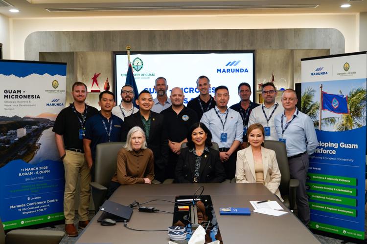 UOG takes Guam's additive manufacturing story to Singapore, drawing ...