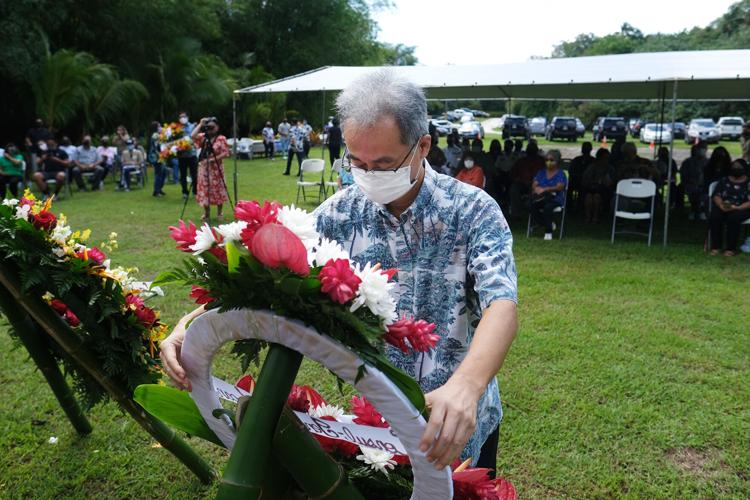 Guam honors victims, survivors of wartime concentration camp | Local ...