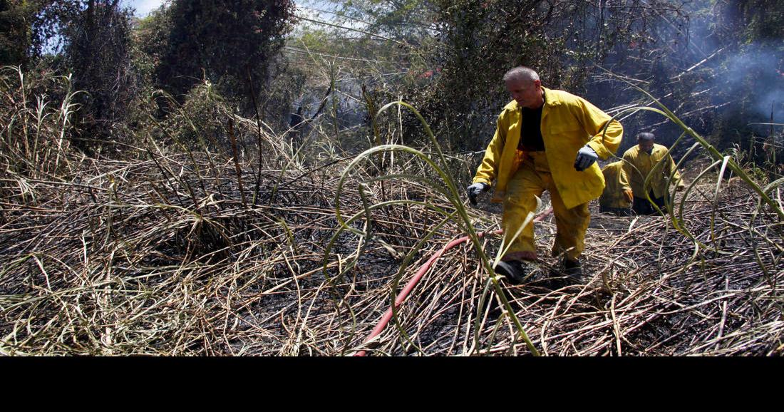 Radio Barrigada grass fire | Guam News | postguam.com