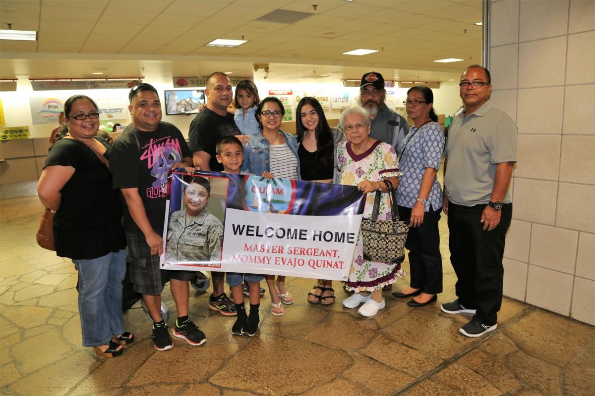 Airman mom returns from deployment | Guam News | postguam.com