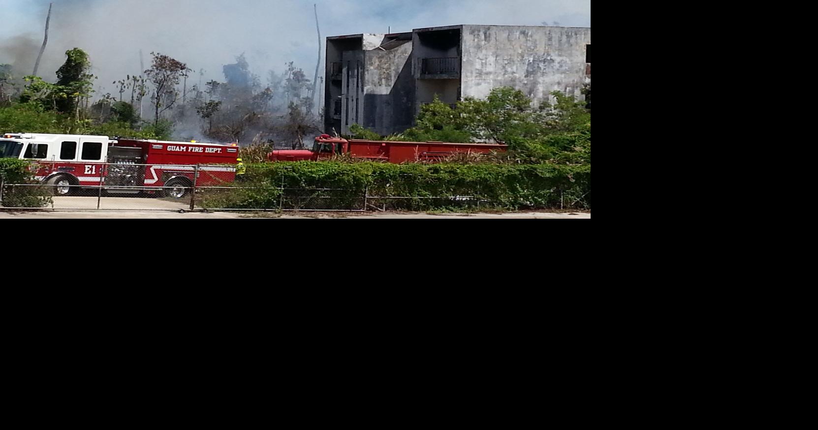Tumon brush fire | Guam News | postguam.com