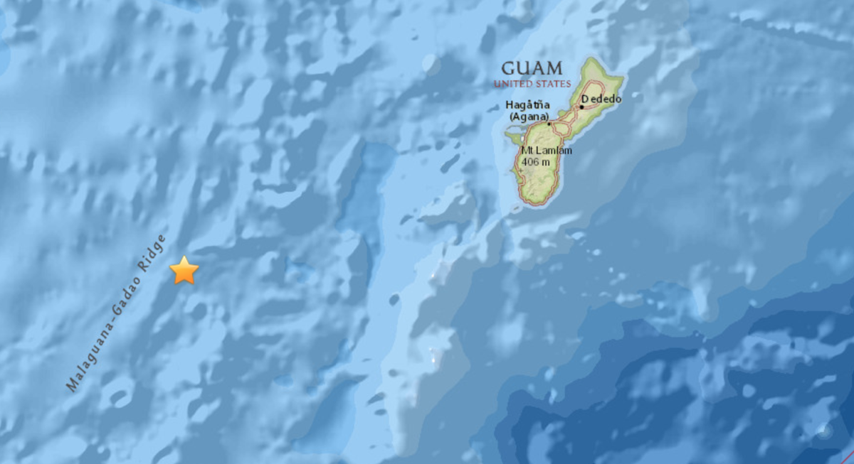 5.8-magnitude quake 85 miles off Guam | Guam News | postguam.com