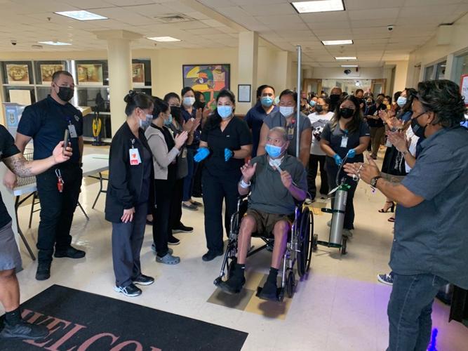 'Finally' home: COVID-19 patient leaves GMH after 221 days | Local News ...