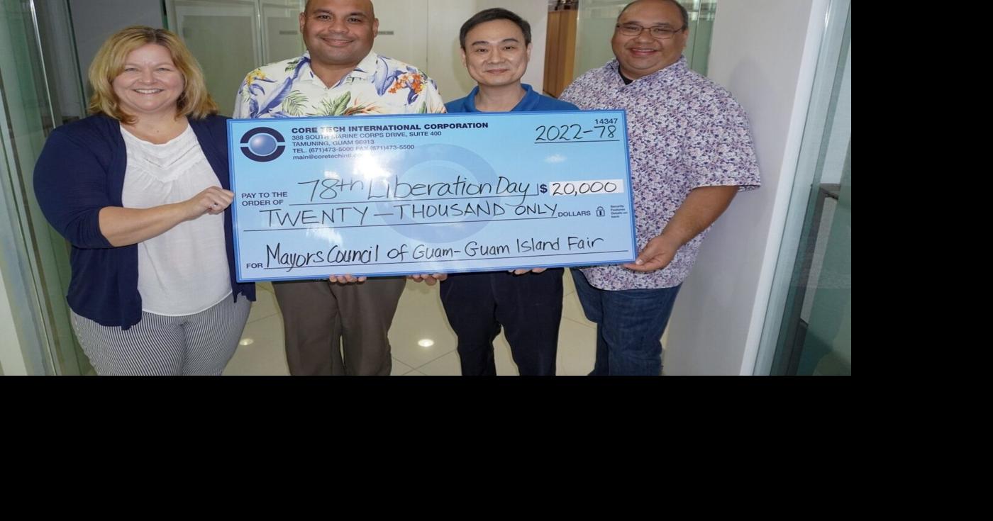 Core Tech donates $20K for this year's Liberation celebration | Local ...