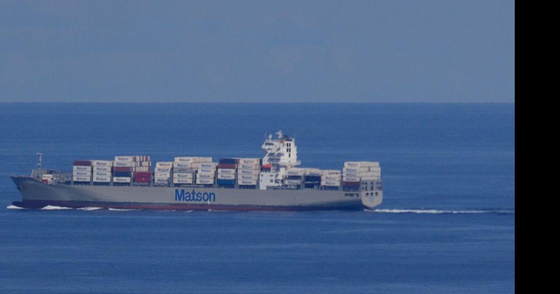 Matson ship's crew member tests negative for COVID-19 | Guam News ...