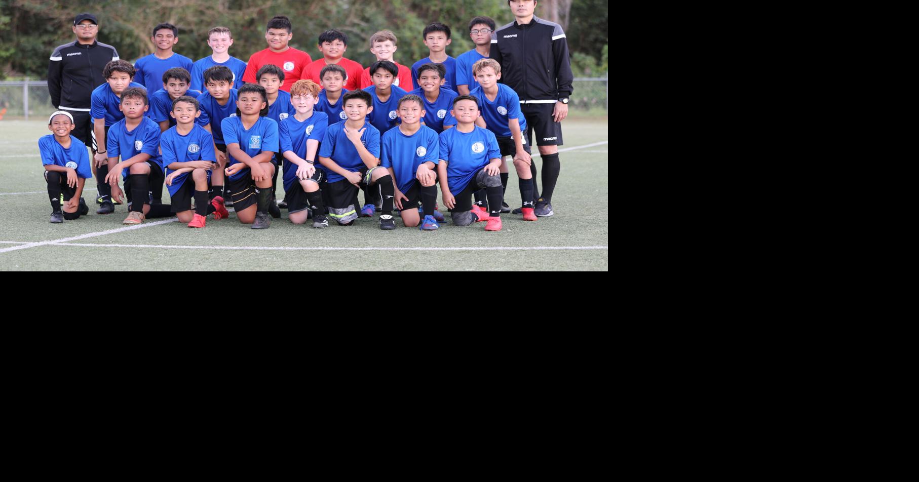 U14 National Team soccer players gain experience in training sessions ...