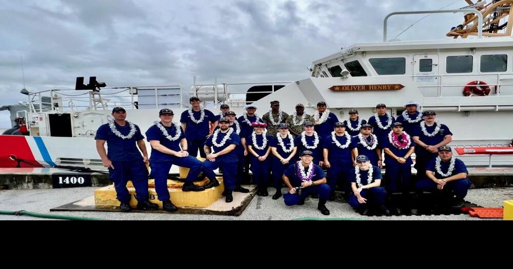 Guam welcomes Coast Guard ship Oliver Henry back home | Guam News ...