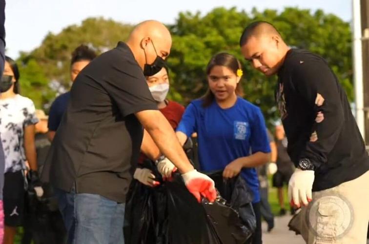 Youths clean up Guam ahead of 78th Liberation celebration | Local News ...