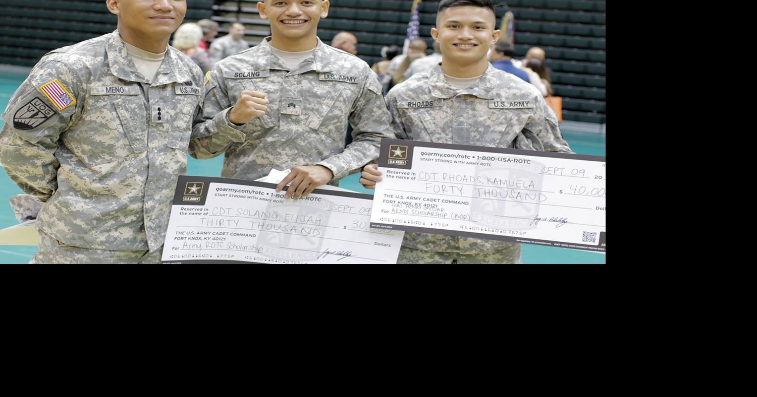 UOG Army ROTC Triton Warriors celebrated, awarded scholarships | Local ...