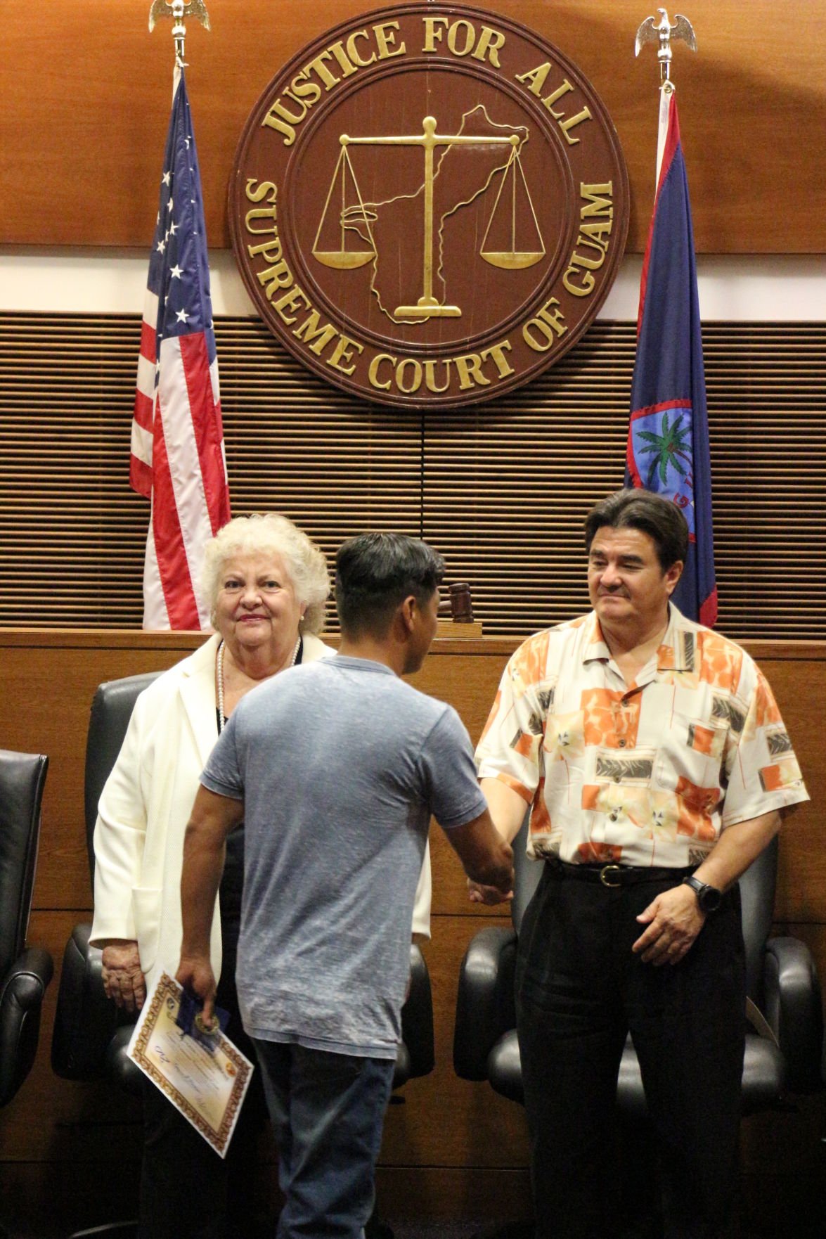 Veterans treatment court holds second graduation | Guam News | postguam.com