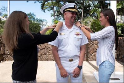 Rear Adm. VanderLey receives his second star | Local News | postguam.com