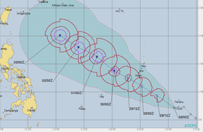 Tropical storm watch for Guam, Rota issued | Local News | postguam.com