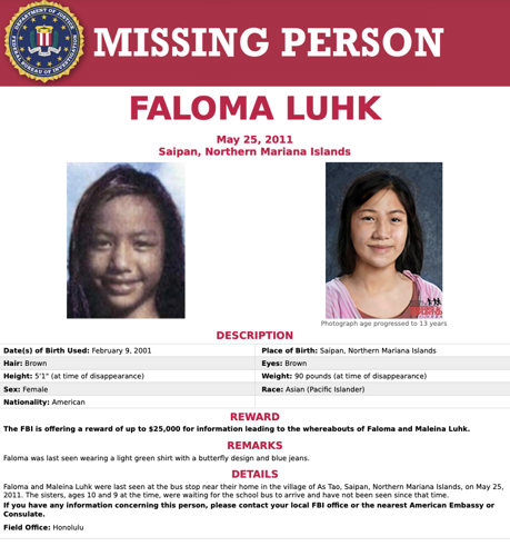 FBI: Case of missing sisters remains open 10 years later, $25K reward ...