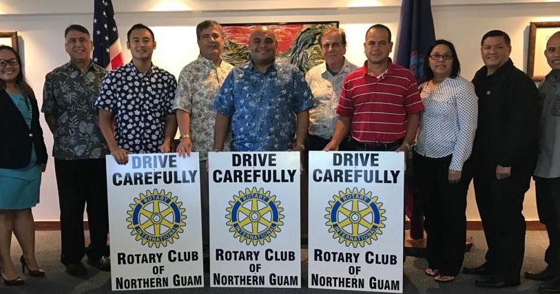 Rotary Club of Northern Guam urges road safety | Local News | postguam.com