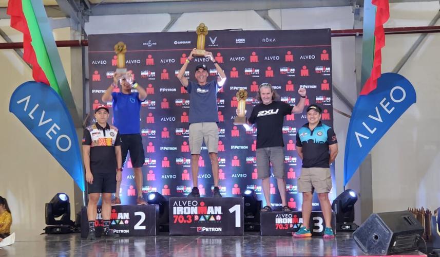 Guam triathletes thrive, survive 2023 Alveo Ironman 70.3 Davao; Death ...