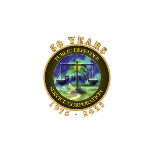 Happy 50th Birthday Guam Public Defender Service Corporation | Letters ...