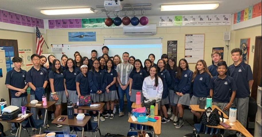 HCA students donate $1,800 to GRMC for COVID-19 supplies | Guam News ...