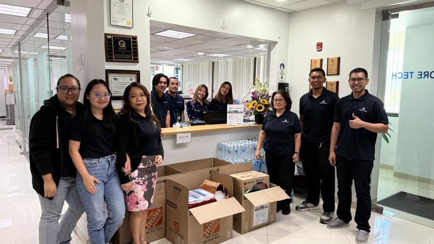Core Tech provides with a relief drive for Saipan following Super ...