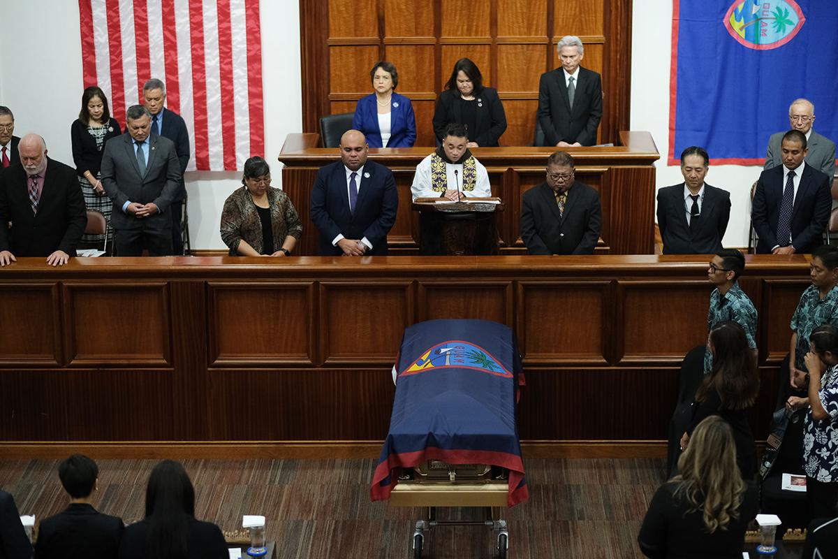 State funeral honors Ada in Hagåtña | Guam News | postguam.com