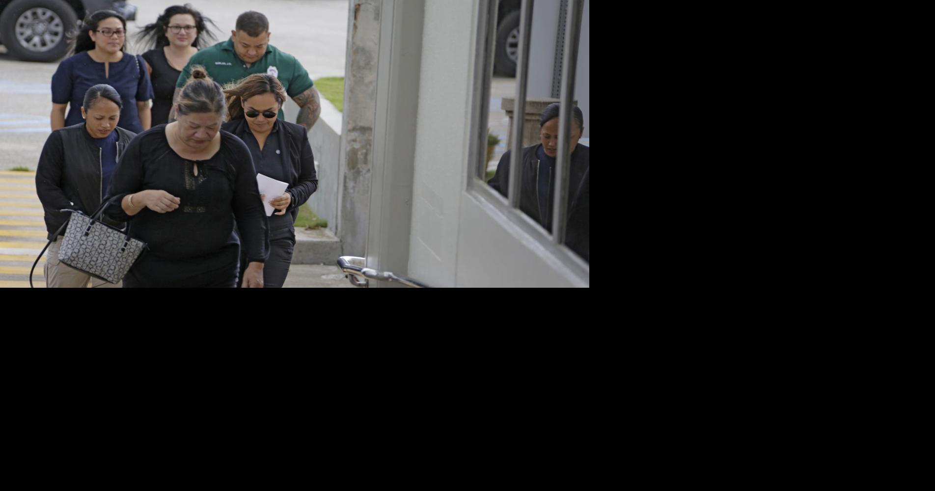 Gallery: Navis Sablan shielded from cameras while entering District ...