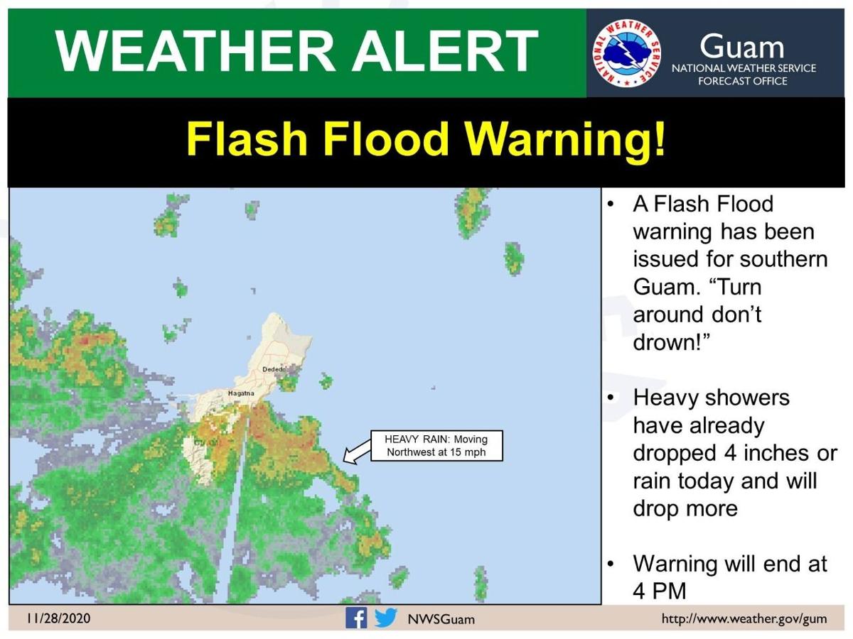 Flash flood warning for Guam; high surf and rip current warnings are in ...