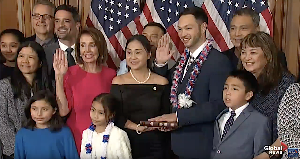 San Nicolas swears in as congressional delegate | Guam News | postguam.com