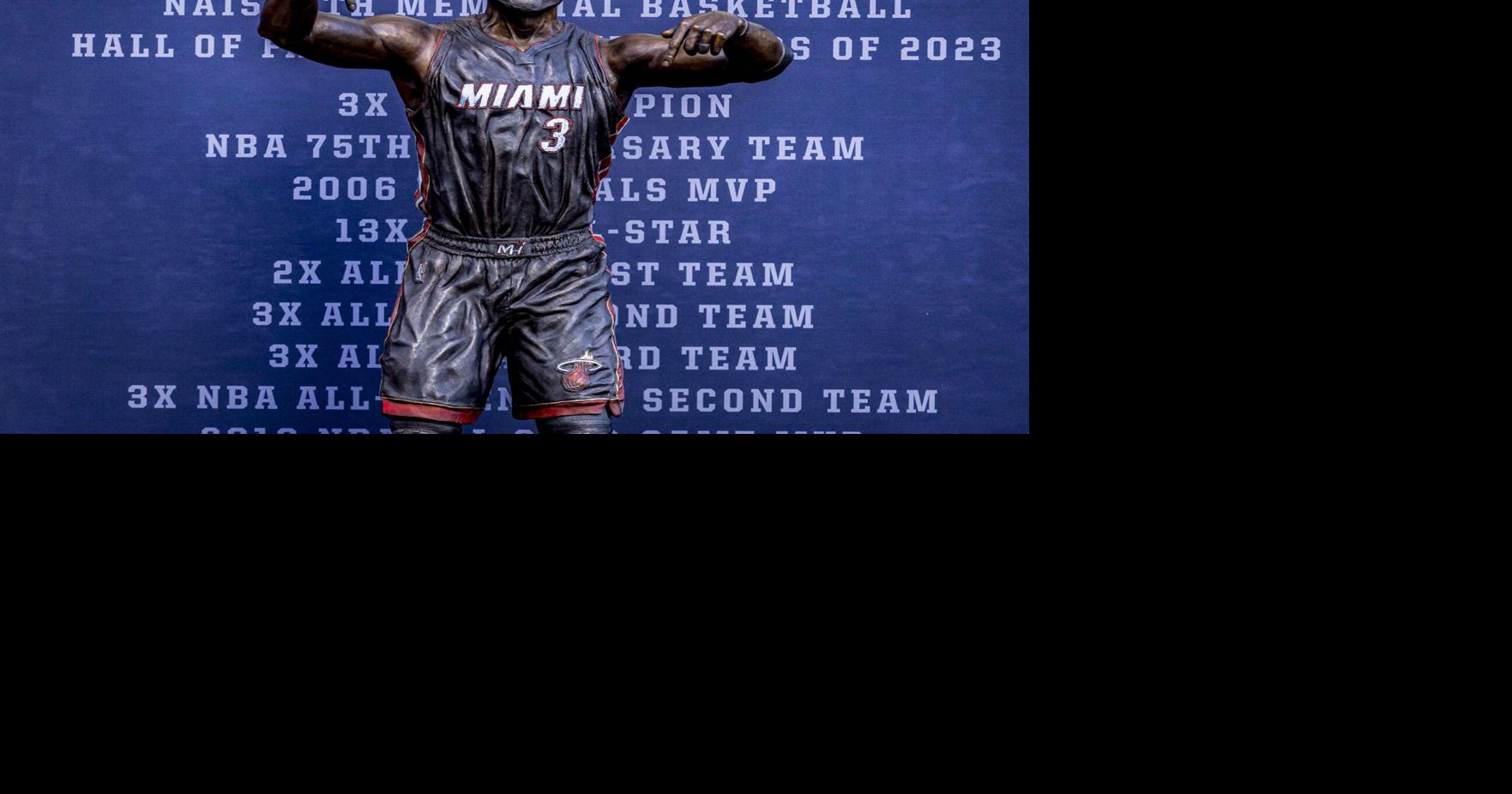 Inside the design process of the Dwyane Wade statue that now stands in ...