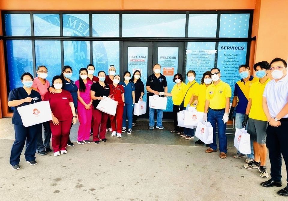 Lions Club International donates to front-liners at AMC | Guam News ...