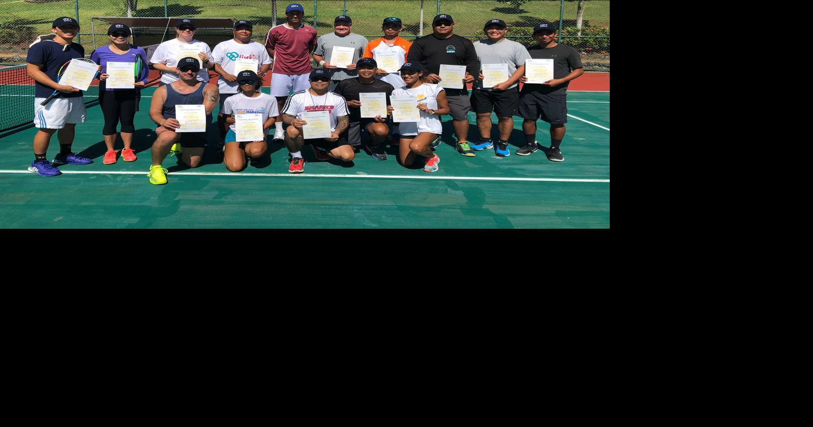 15 complete ITF coaching courses | Local Sports | postguam.com