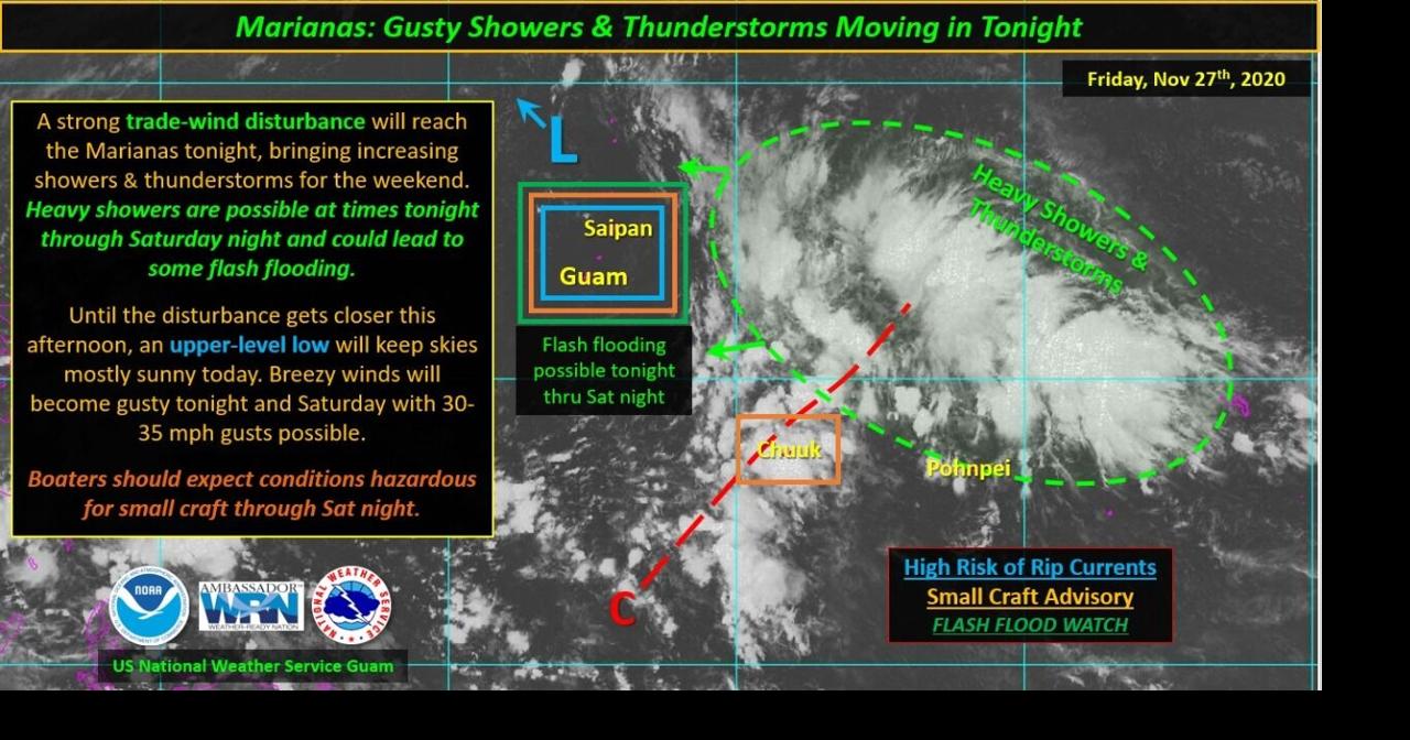 NWS: Expect more rain, thunder | Guam News | postguam.com