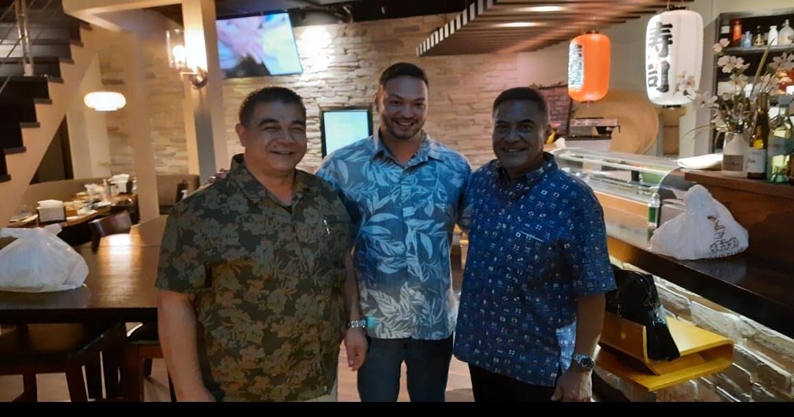 'Friendly get-together': GOP team pictured meeting with San Nicolas ...