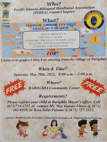 CHamoru class, volleyball clinics held for Guam youth this summer ...