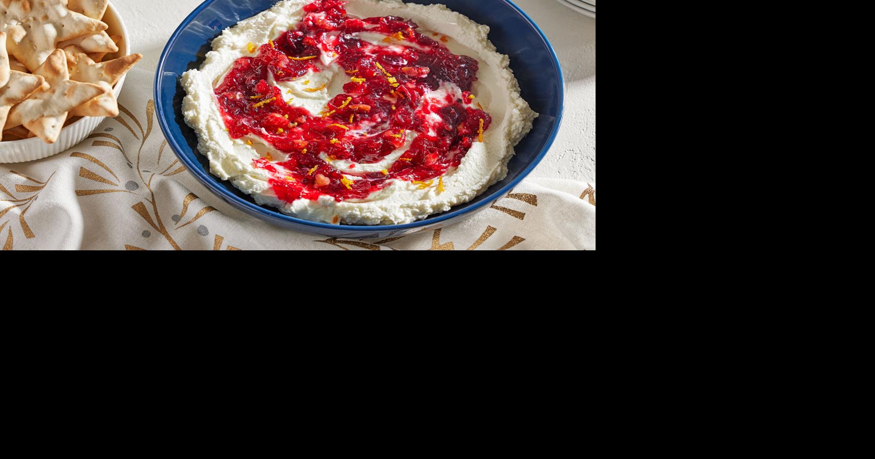 A cranberry swirl makes this goat cheese dip sparkle | Food | postguam.com