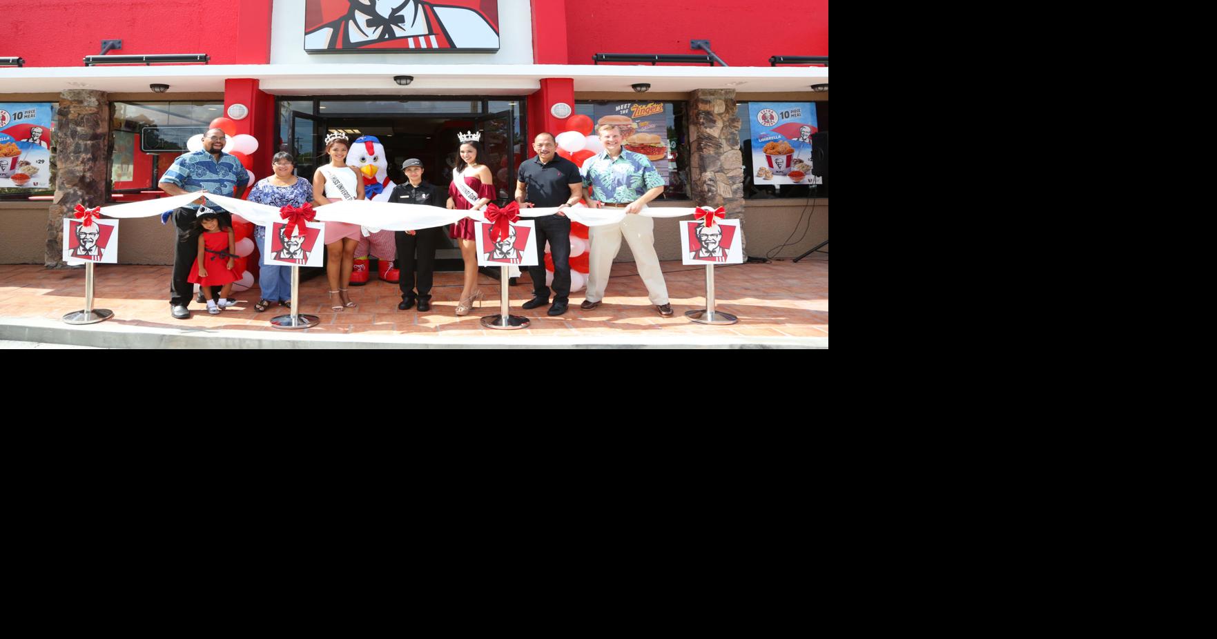 KFC reopens renovated Dededo restaurant | World Business | postguam.com