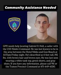 Police seek community’s help in locating missing sailor | Local News ...