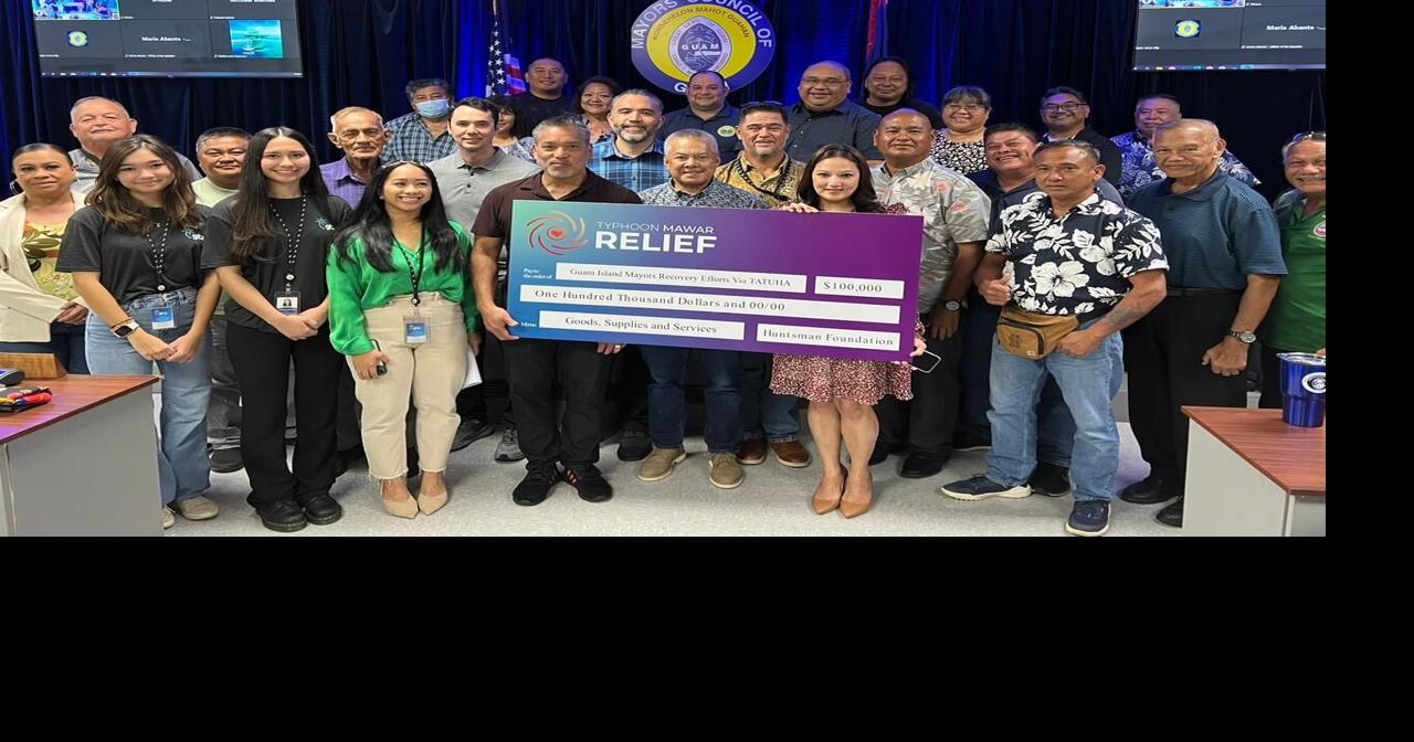 Huntsman Foundation makes $100K donation to Guam's mayors | Local News ...