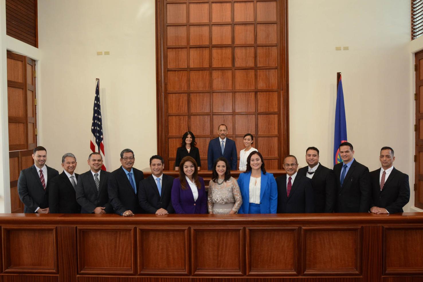 34th Guam Legislature sworn in, holds first session | Local News ...