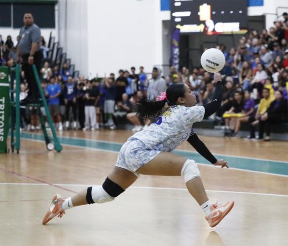 Eagles swat Geckos to win 1st-ever girls volleyball championship ...