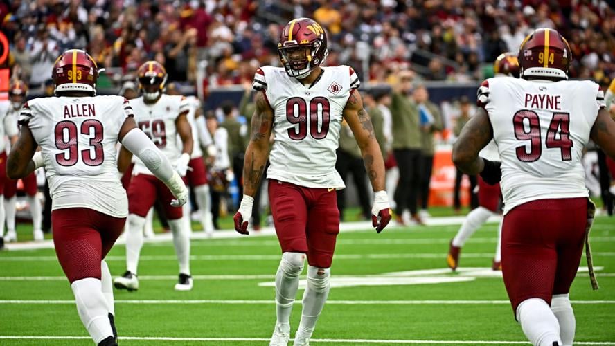 The Commanders' fearsome front four is reunited. Opponents, beware ...