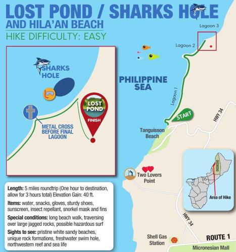 Cast away to remote Hila'an Beach, Lost Pond and Shark's Hole | Spots ...