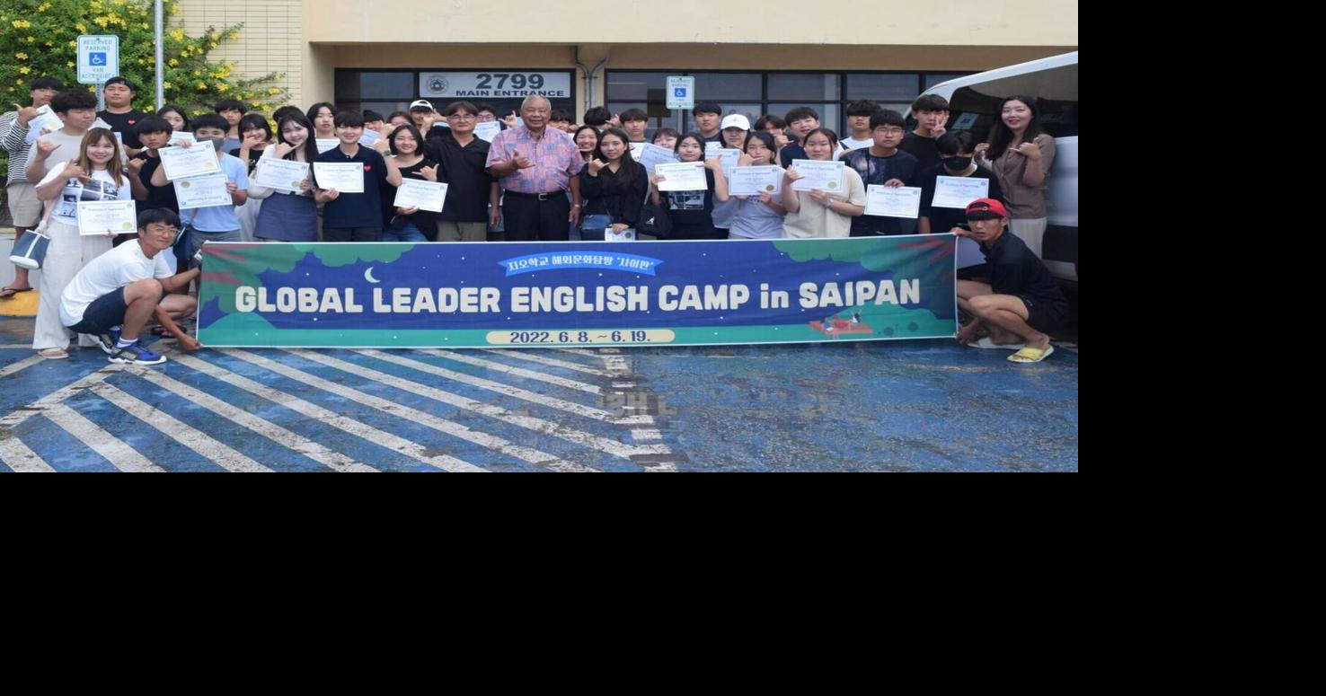 Saipan mayor thanks Korean students after Managaha cleanup | CNMI ...