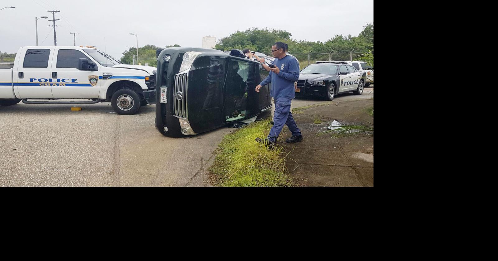 Guam police car involved in collision | Local News | postguam.com