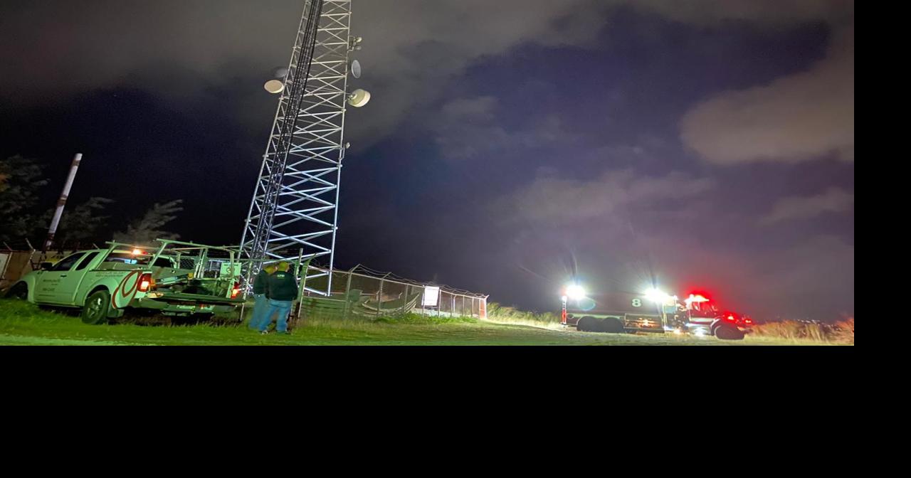 Telecom tower under watch as fire rages | Local News | postguam.com